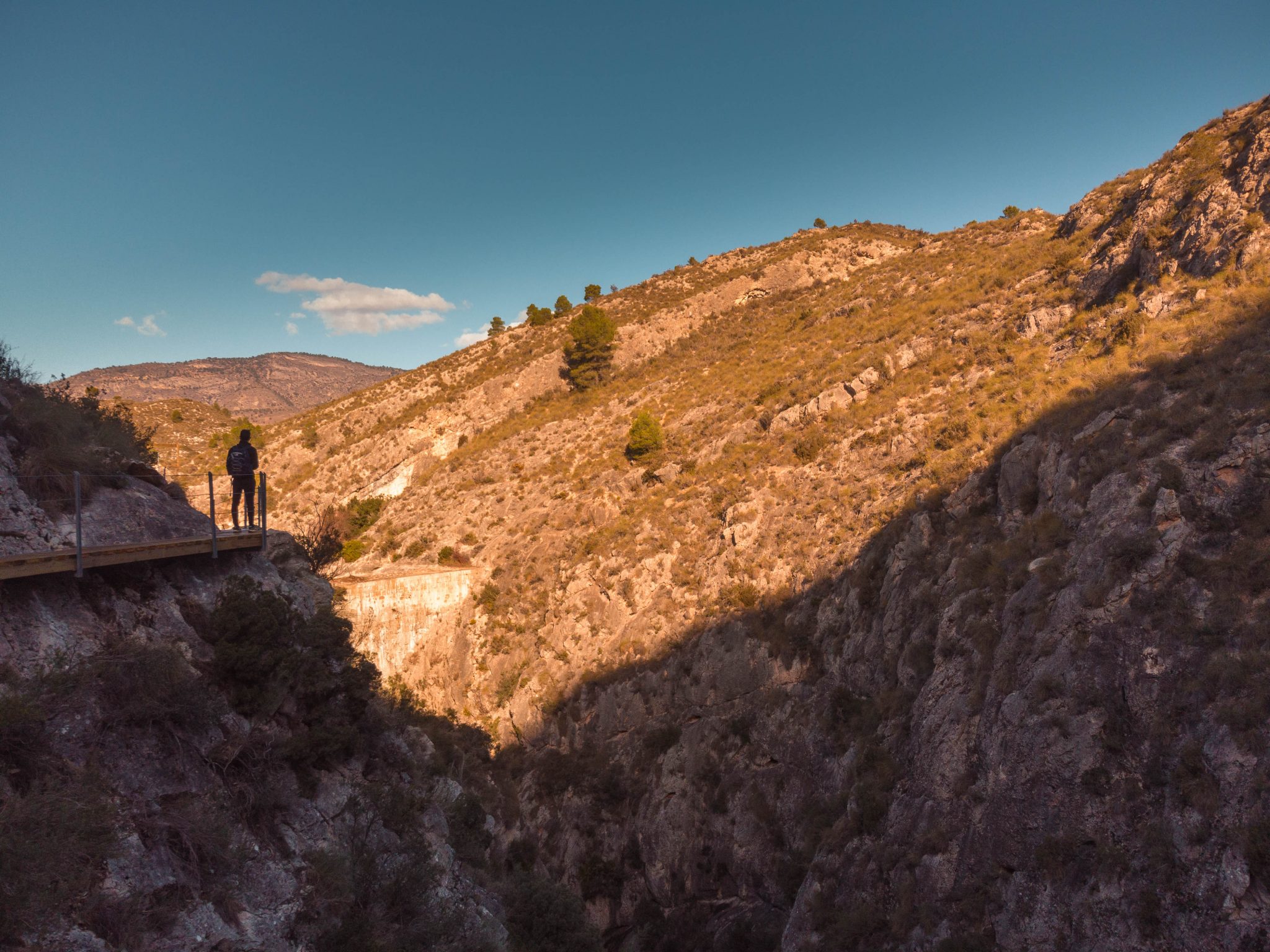 La Pasarela de Relleu, el Caminito del Rey alicantino